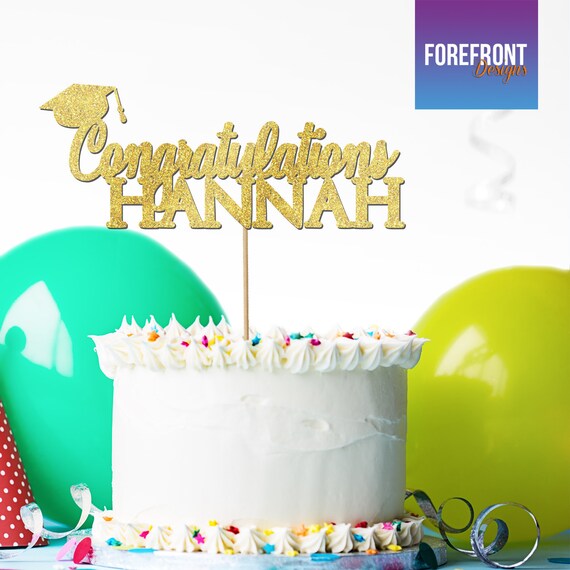 customised for any event/occasion Personalised on your GRADUATION ...