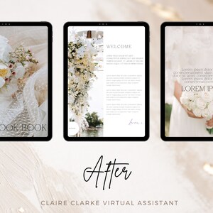 Wedding Lookbook, Canva Wedding Template, Lookbook Template, Wedding ...