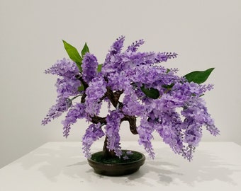 Jacaranda Tree Artificial Bonsai - Etsy