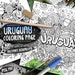 URUGUAY Digital Coloring Page/ Latino Adult Coloring/ Latin American ...