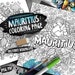 MAURITIUS Digital Coloring Page/ Exotic Adult Coloring/ Around the ...