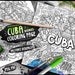 NICARAGUA Digital Coloring Page/ Travel Adult Coloring/ Central ...