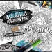 MAURITIUS Digital Coloring Page/ Exotic Adult Coloring/ Around - Etsy