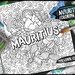 MAURITIUS Digital Coloring Page/ Exotic Adult Coloring/ Around the ...