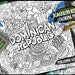 DOMINICAN REPUBLIC Digital Coloring Page/ Travel Adult Coloring ...