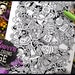 8 Happy Halloween Digital Coloring Pages, Adult Coloring, Halloween ...