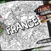 FRANCE Digital Coloring Page/ French Adult Coloring/ Around the World ...