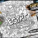 EGYPT Digital Coloring Page/ Egyptian Culture Art/ Travel Adult ...