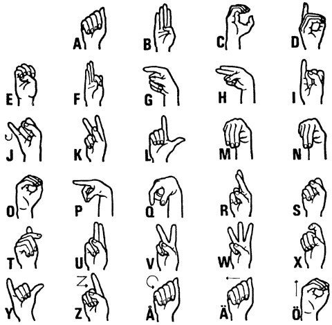 Digital Word Hands Sign Language Download Printable Graphic | Etsy