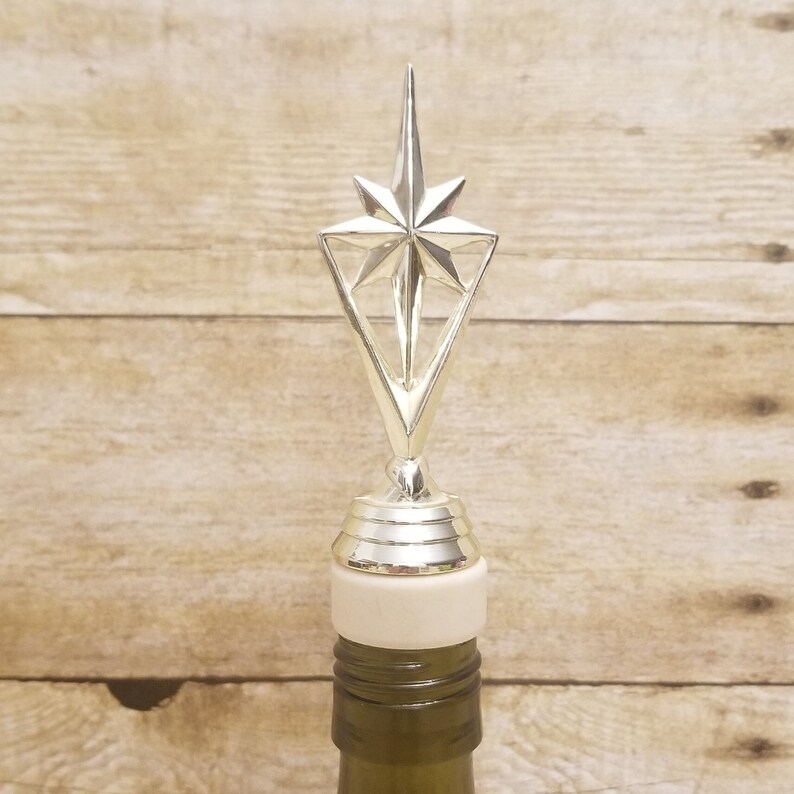 Star Wine Stopper, Star Trophy Wine Stopper, Star - Etsy