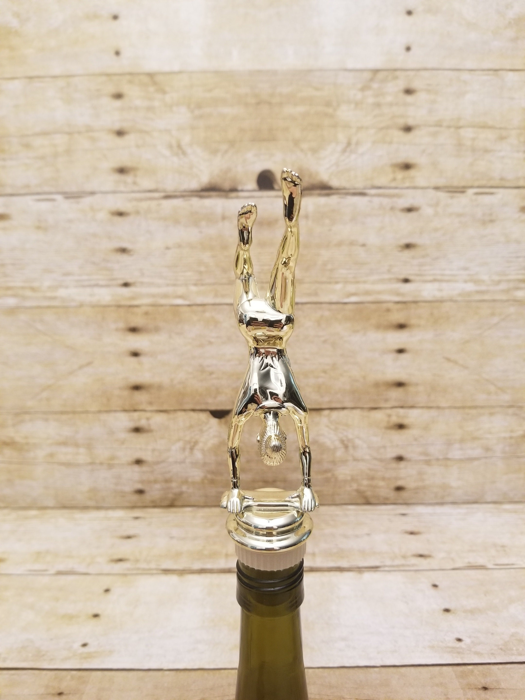 Gymnast Female, Gymnast Wine Stopper, Gymnast Handstand Trophy Wine ...