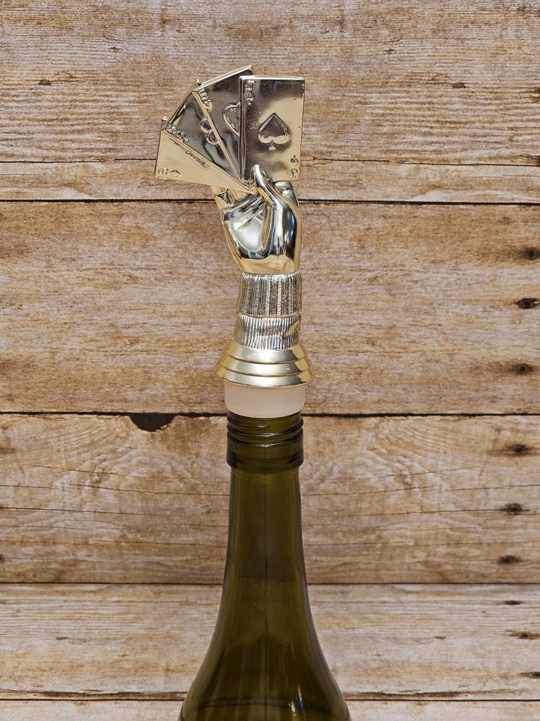 Cribbage Wine Stopper, Cribbage Trophy Wine Stopper, Cribbage Hand ...