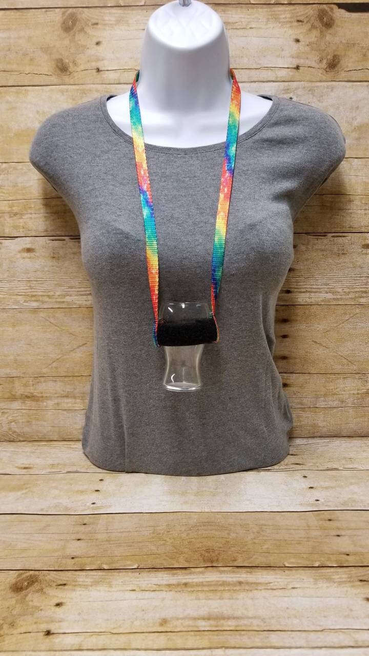 Drinking Lanyard Dye Effect Rainbow NEW LENGTH Cup Lanyard Beer Lanyard ...