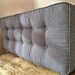 Classic Piped Box Cushion, Buttoned, Bench, Window, Custom, Seat Pad ...