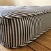 Classic Piped Box Cushion, Buttoned, Bench, Window, Custom, Seat Pad ...