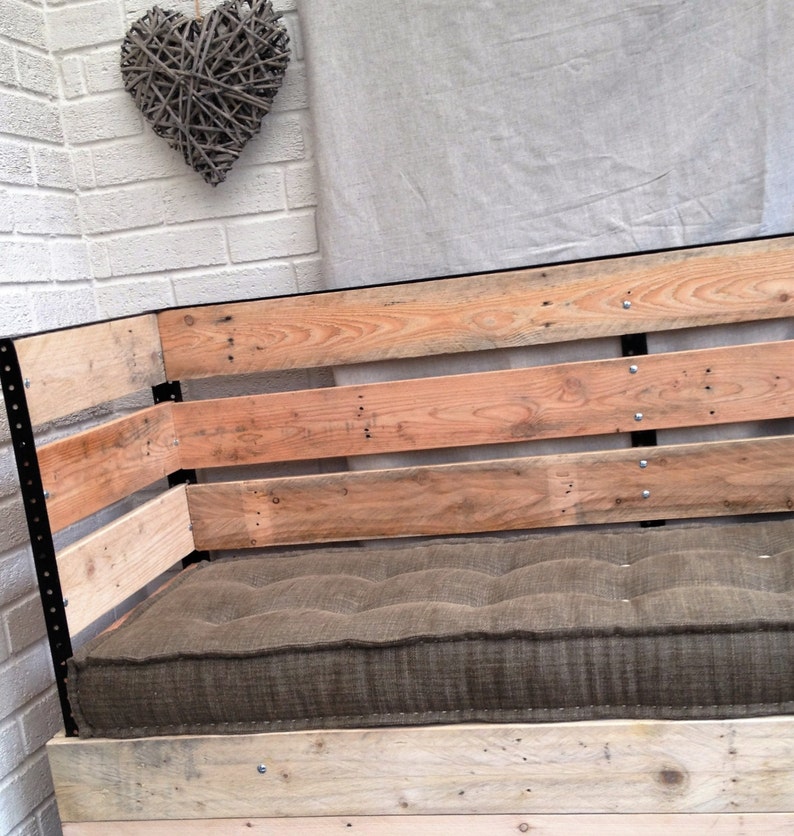 French Style Box Cushion Made to Measure Buttoned Tufted | Etsy UK