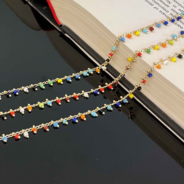 Beaded Chain - Etsy