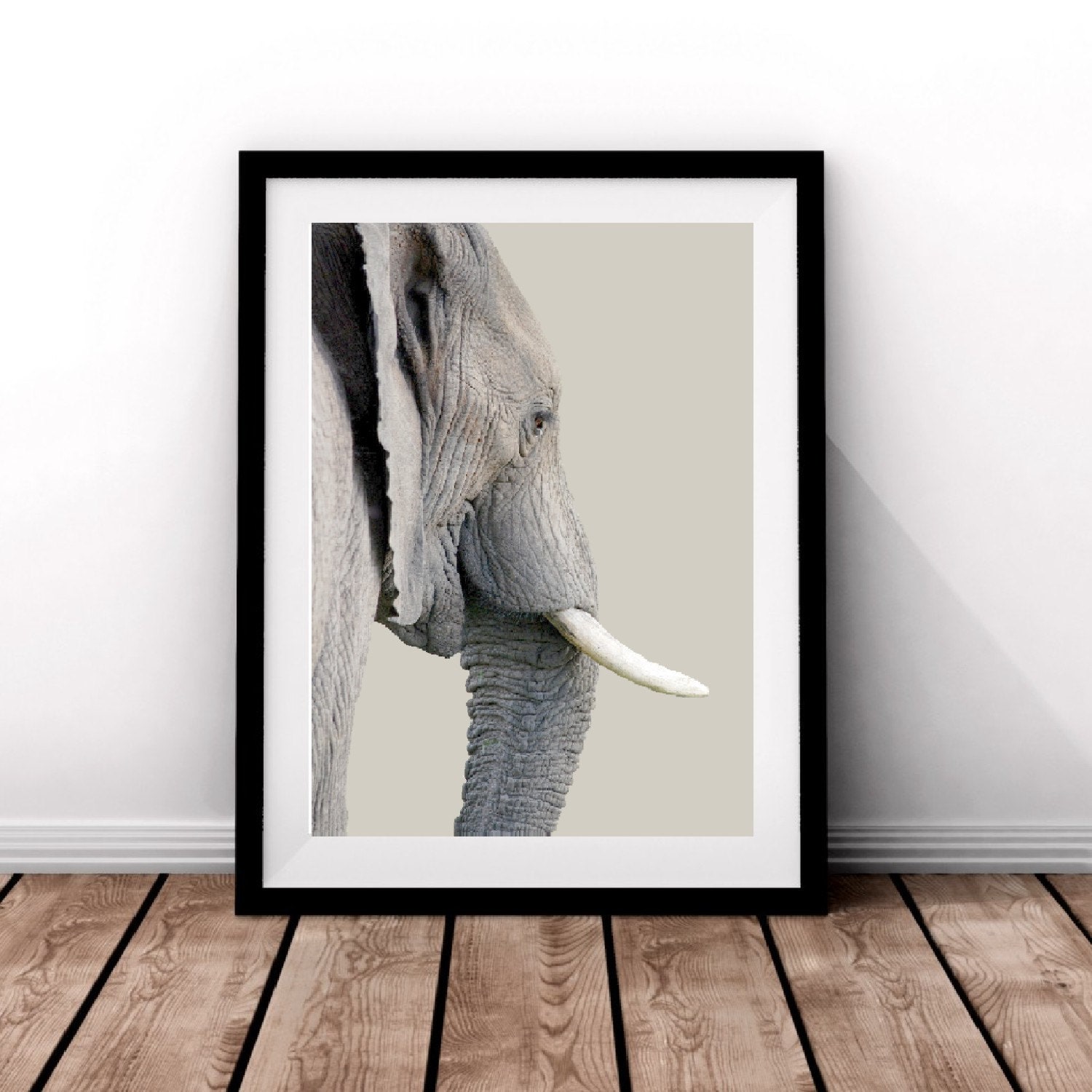 Large Poster Wall Print,elephant Poster Print,digital Print,african ...