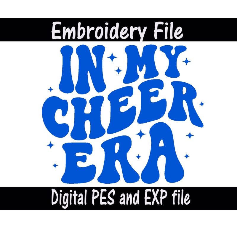Cheer Embroidery - Etsy
