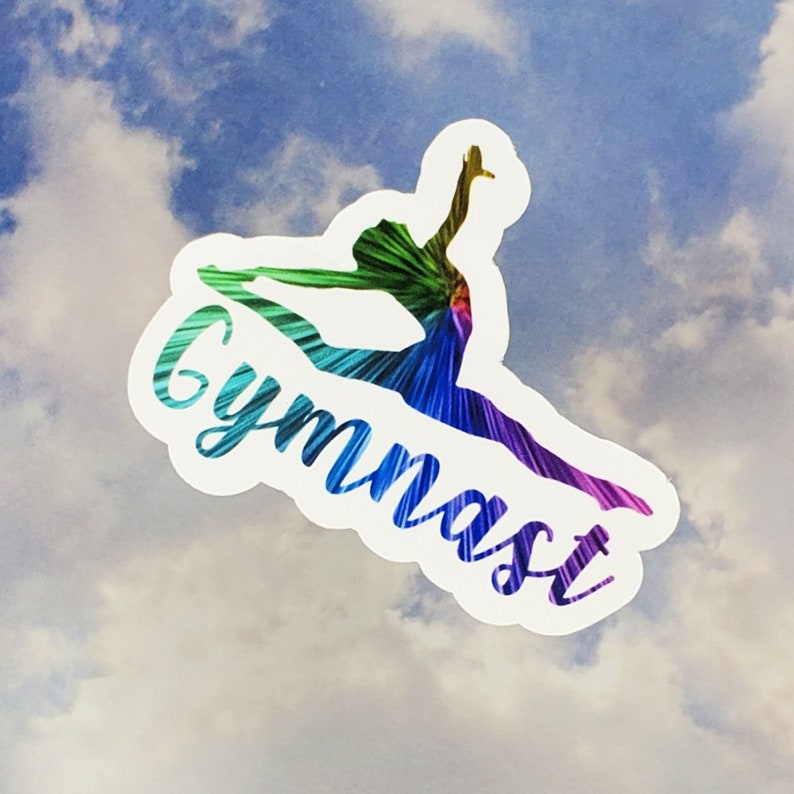 Gymnastics Sticker Pack Gymnastics Bars Day Gymnastics Gift - Etsy