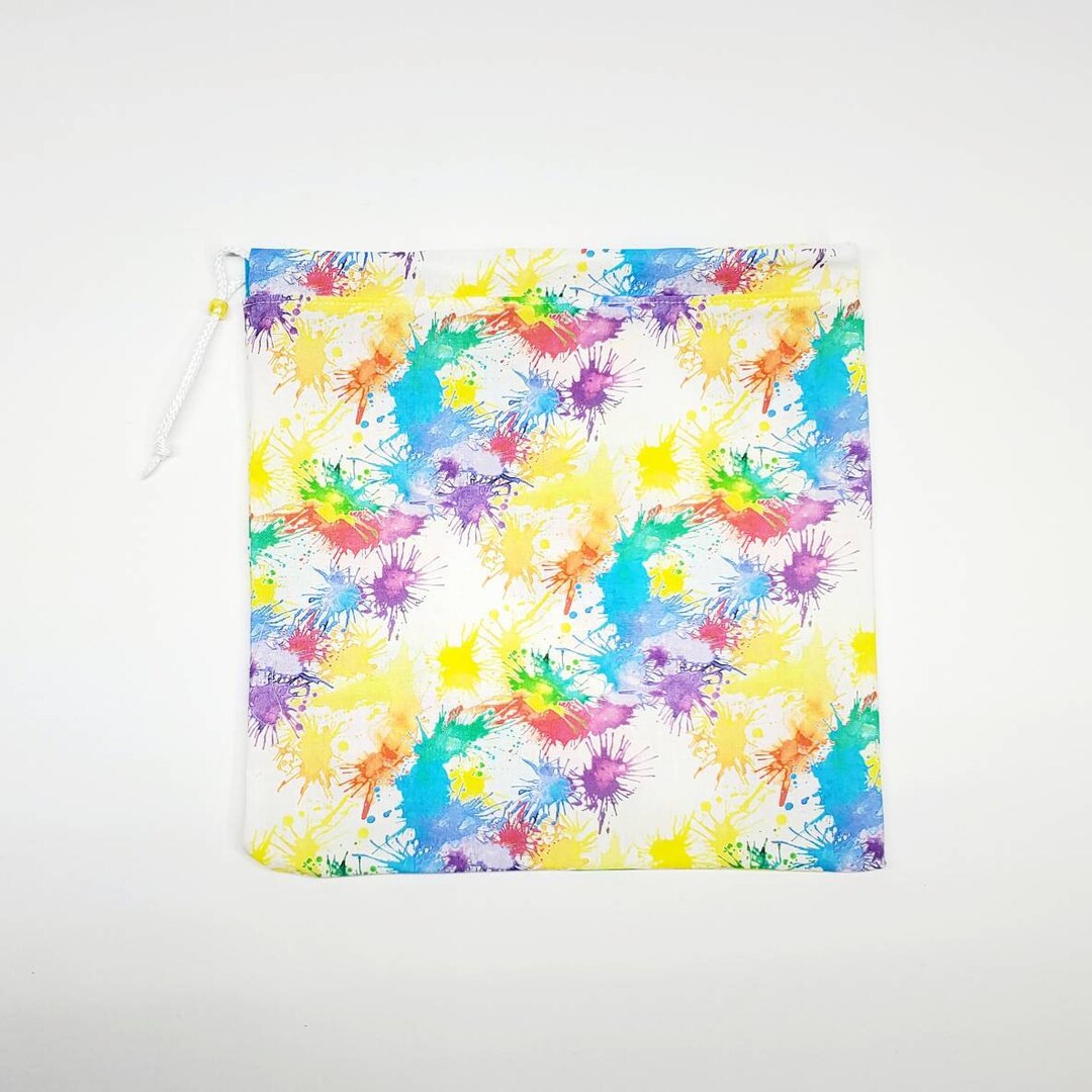 Paint Splatter Grip Bag, Gymnastics Grip Bag, Grips, Drawstring Bag ...