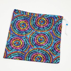 Scribble Tie Dye Grip Bag, Gymnastics Grip Bag, Drawstring Grip Bag ...