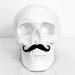 Black and Neon Pink Splatter Skull // Skull Decor // Handmade by Haus ...