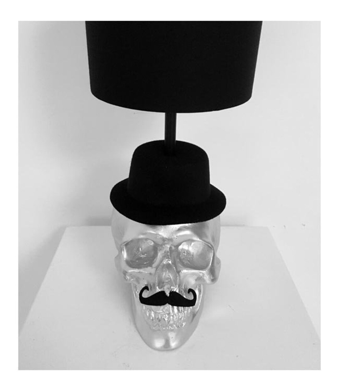 Mr Skull Lamp // Skull Decor // Skull Lamp // Handmade by Haus of ...