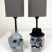Mr & Mrs Skull Lamp // Skull Decor // Skull Lamp // Handmade - Etsy