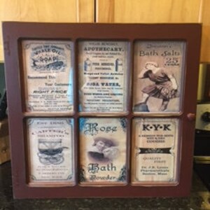 Vintage Primitive Farmhouse Style Labels Instant Download 222 - Etsy