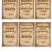 Vintage Primitive Farmhouse Style Labels Instant Download 222 - Etsy