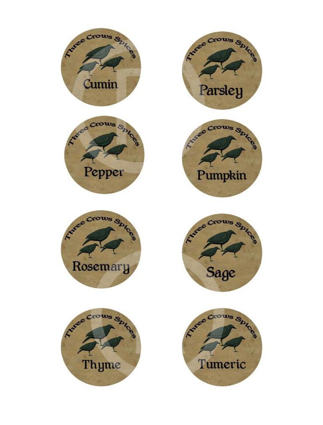 Vintage Primitive Can or Box Labels Instant Download - Etsy