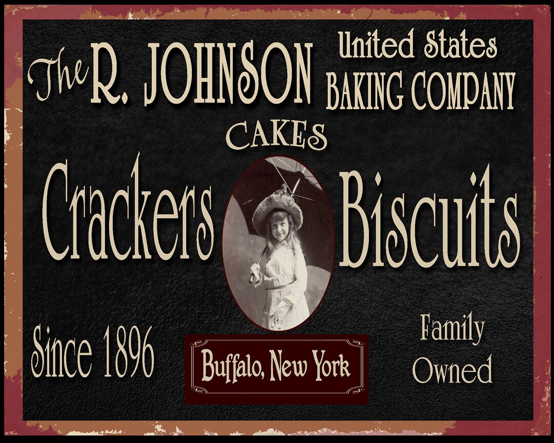 Johnson Cakes Crackers and Biscuits TS 2179 - Etsy