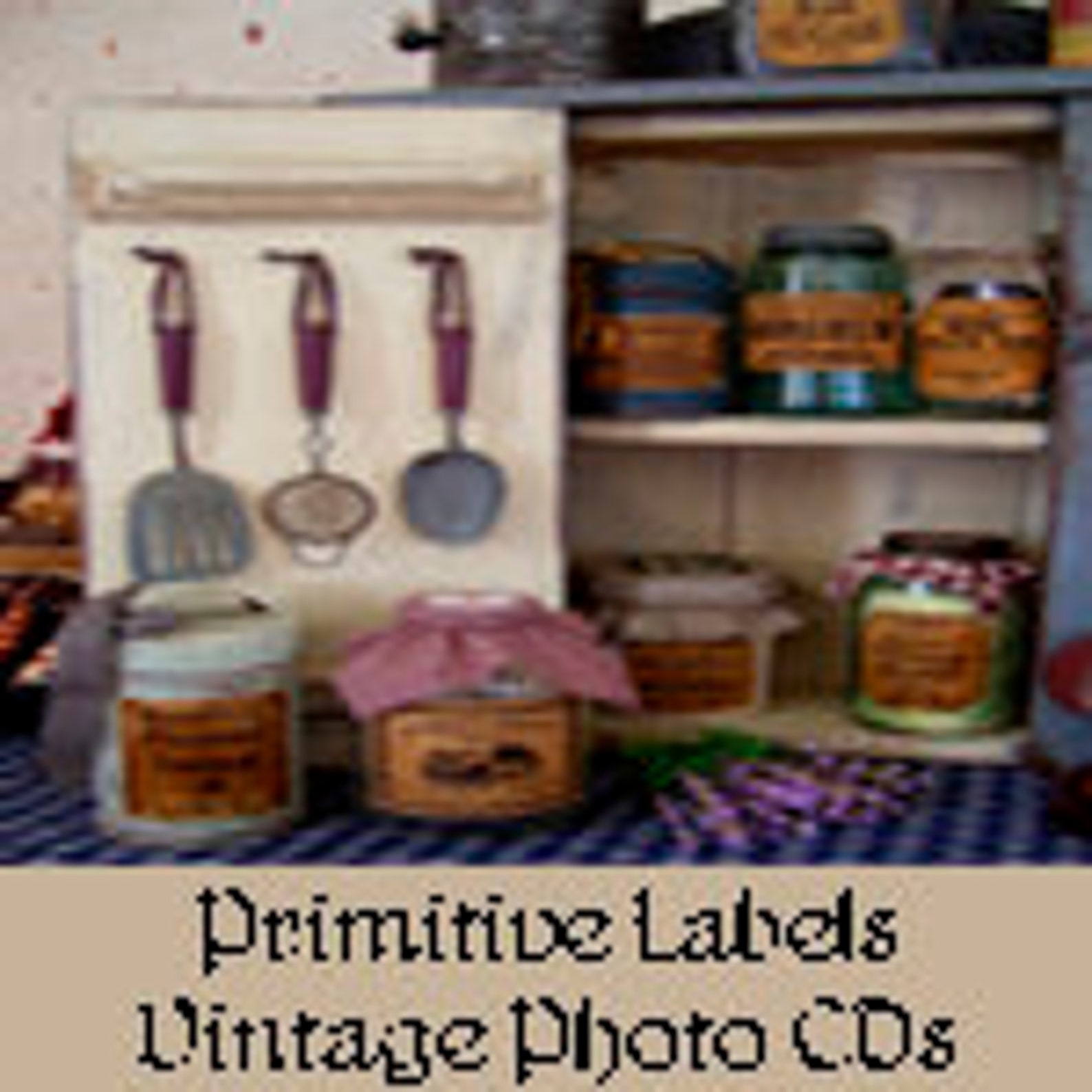 Vintage Primitive Farmhouse Style Labels Instant Download 222 - Etsy