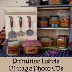 Vintage Primitive Farmhouse Style Labels Instant Download 222 - Etsy