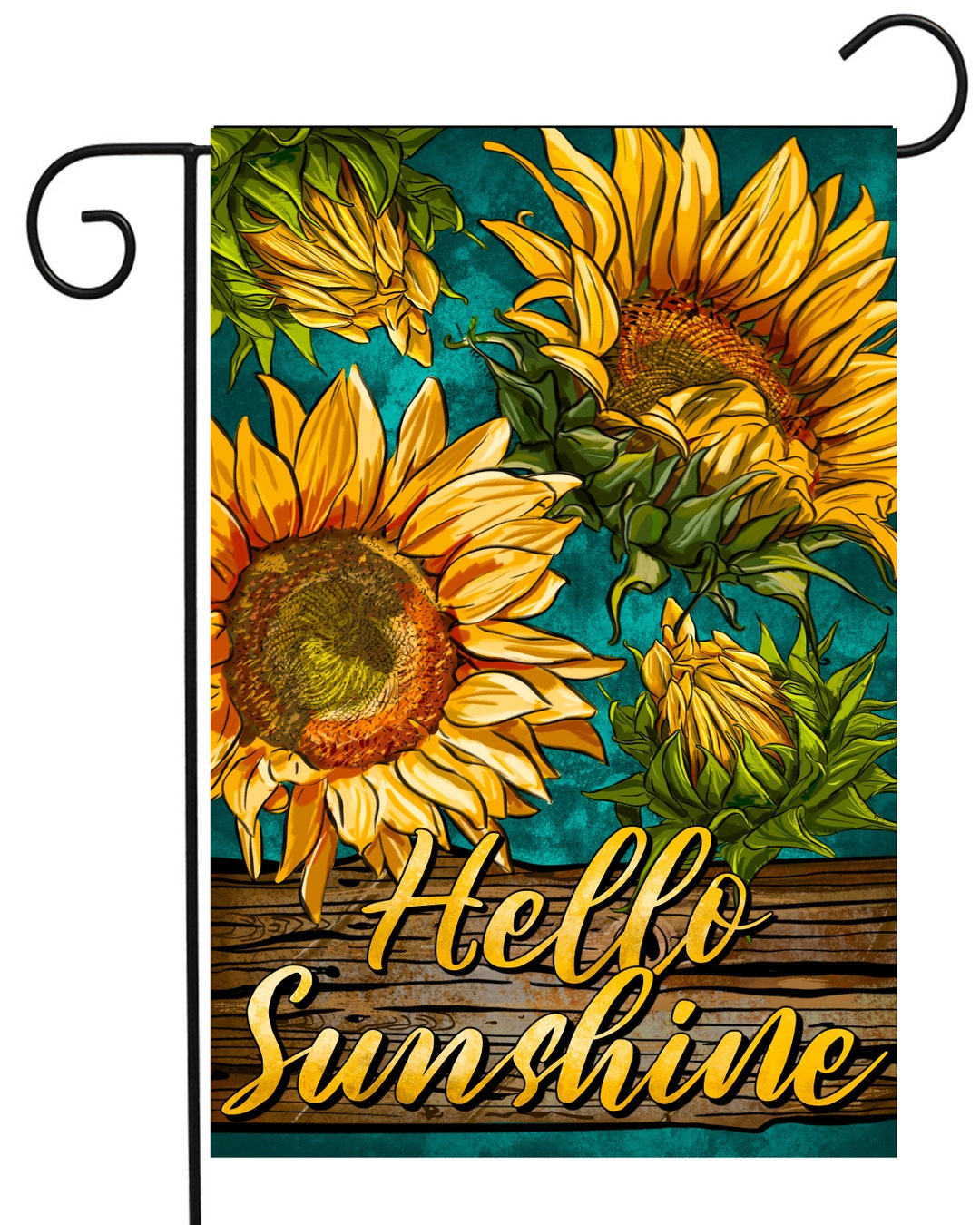Hello Sunshine Garden Flag G2449 - Etsy