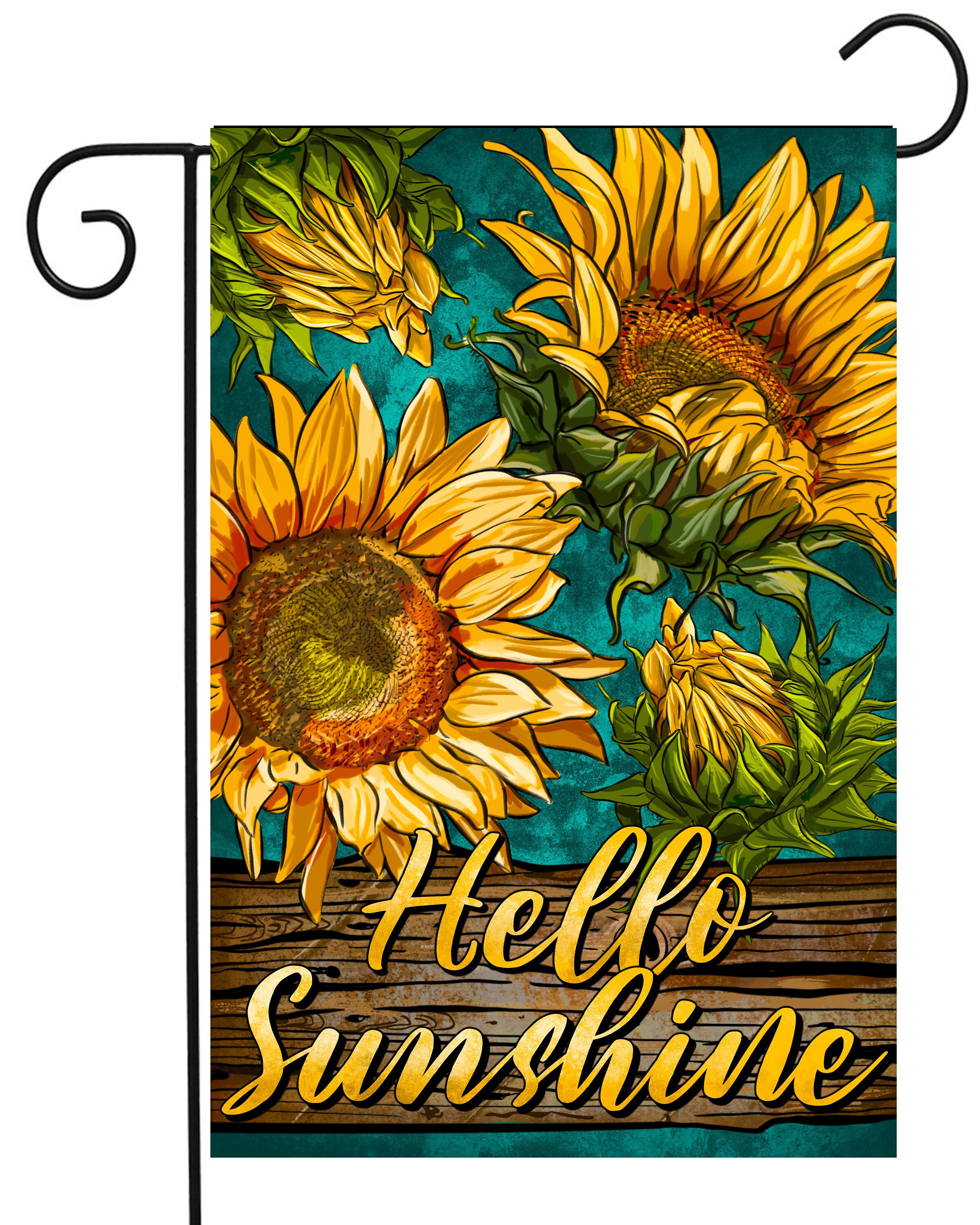 Hello Sunshine Garden Flag G2449 - Etsy