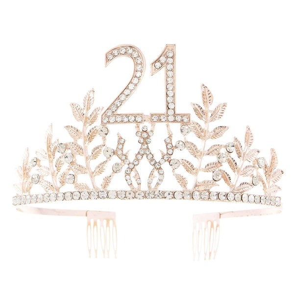 21 Birthday Crown - Etsy