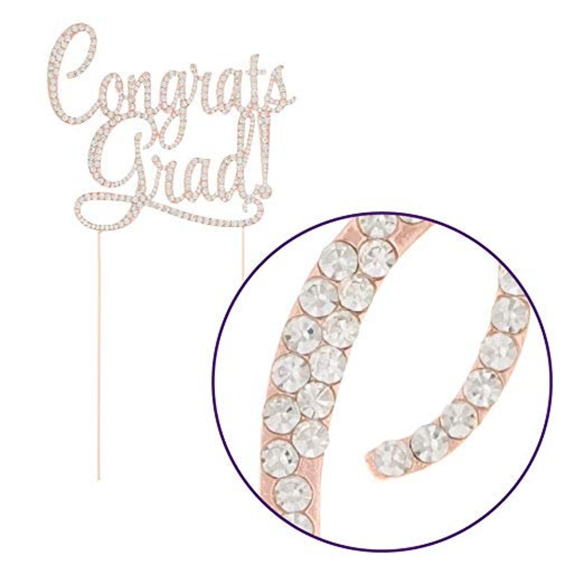 Congrats Grad Graduation Cake Topper New Graduate Party | Etsy