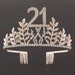 Rose Gold 21 Tiara 21st Birthday Party Supplies and - Etsy