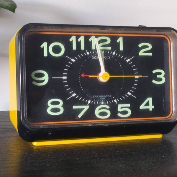 Mcm Desk Clock - Etsy