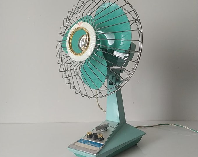 Vintage Electric Metal Fan Diamond FS 872 Desk Fan Vintage Fan Home ...