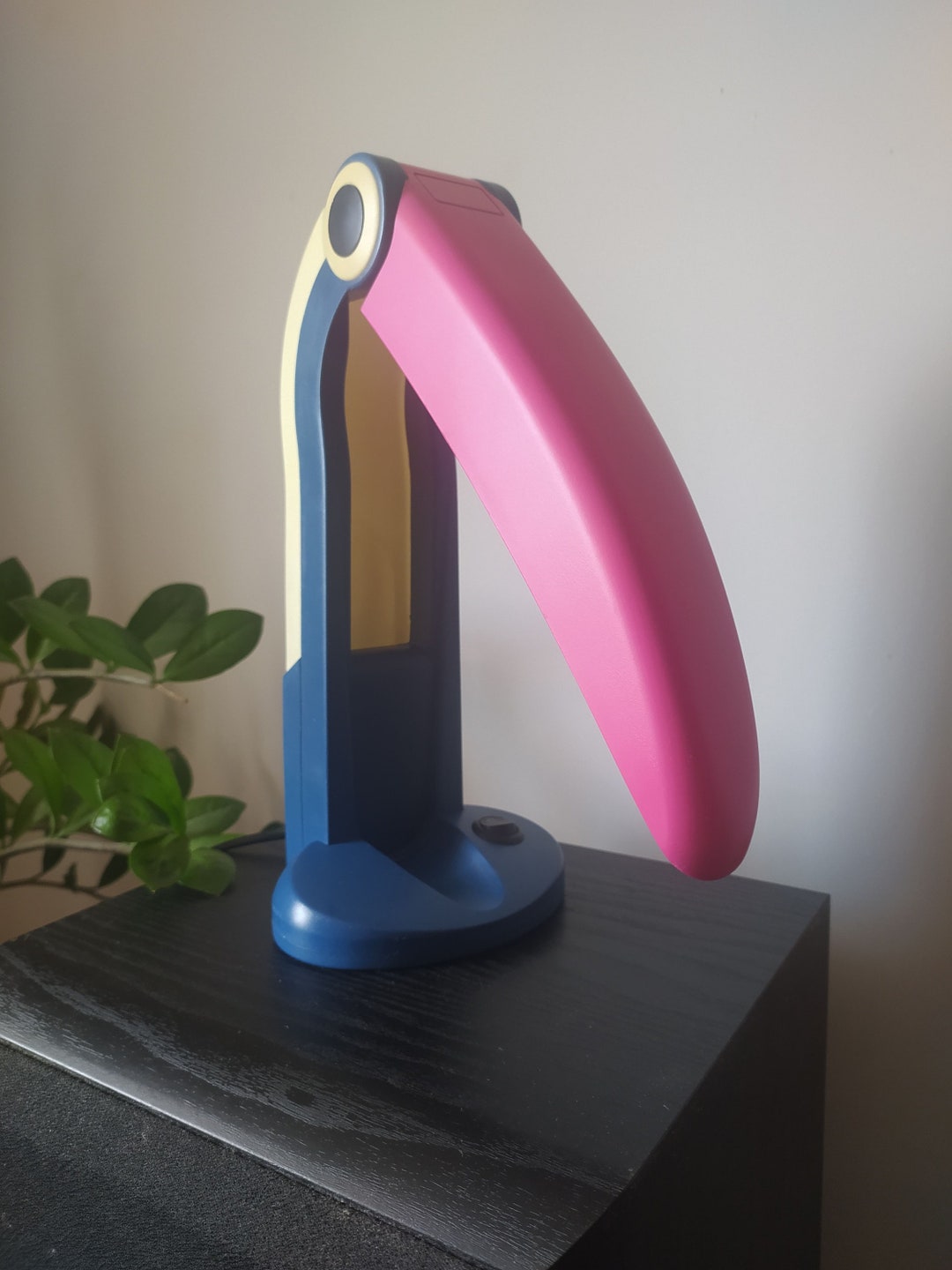 Vintage Blue Toucan Desk Lamp Designed in 1980s by H. T. Huang Kids ...