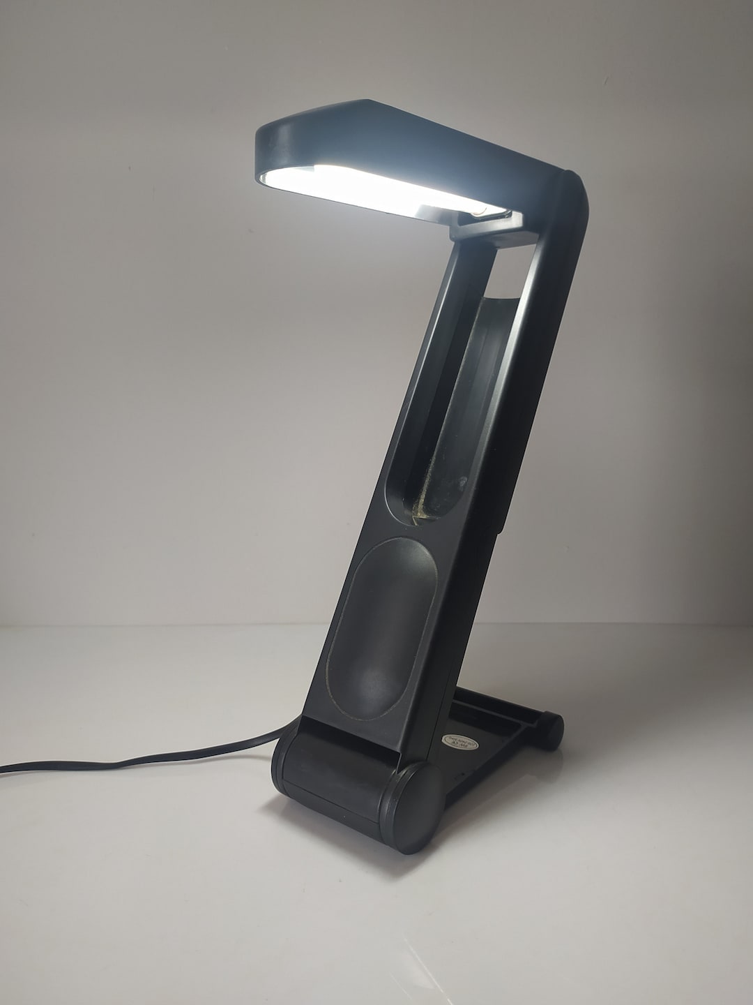 Vintage 1980s Black Folding Z Table Lamp Flexible Lamp Pop Art Lamp ...
