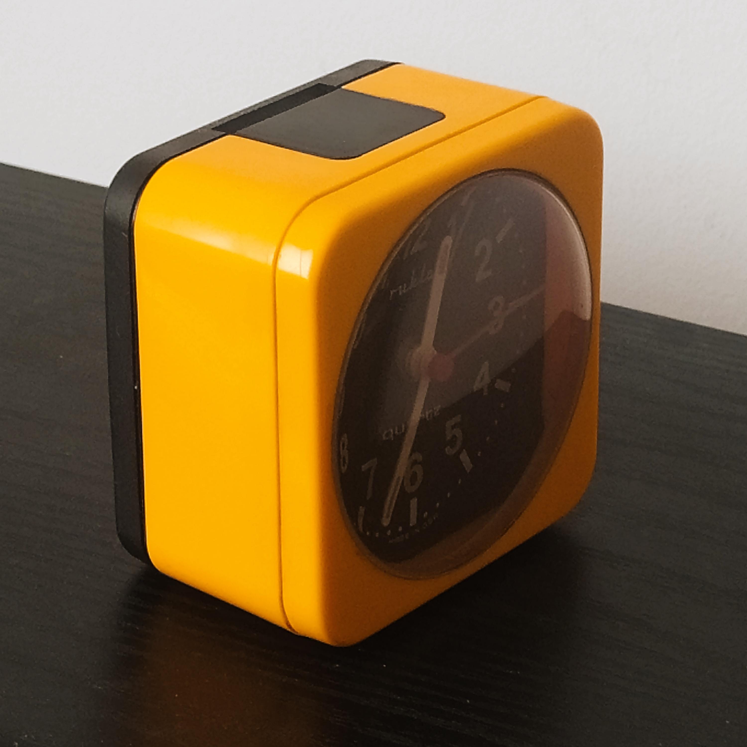 Vintage 1970s RUHLA Orange Desk Clock – Mid Century East Germany - Etsy