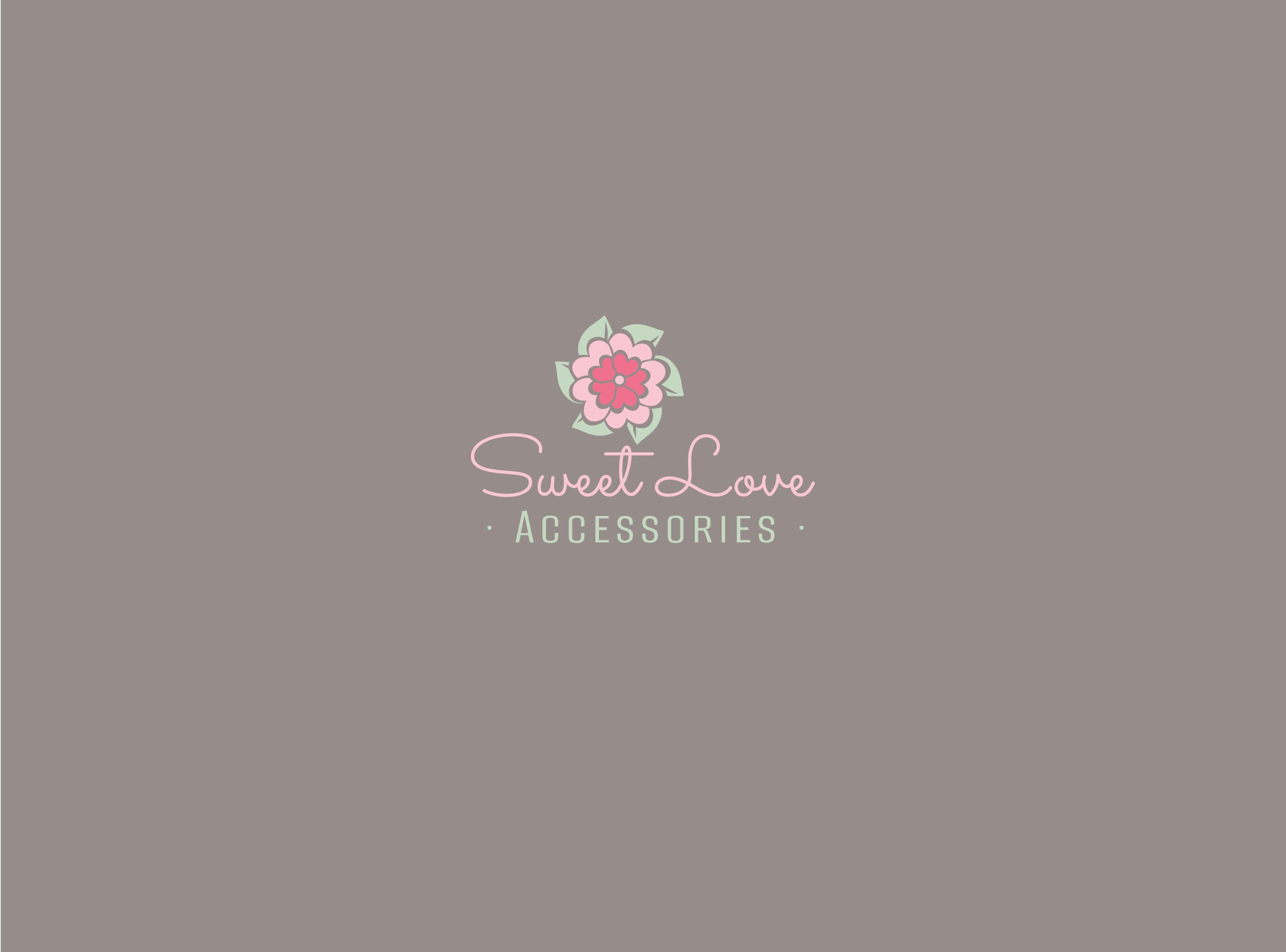 Heart Flower LOGO, Leaves Feminine Love Girly Girls Baby Cute Sweet ...