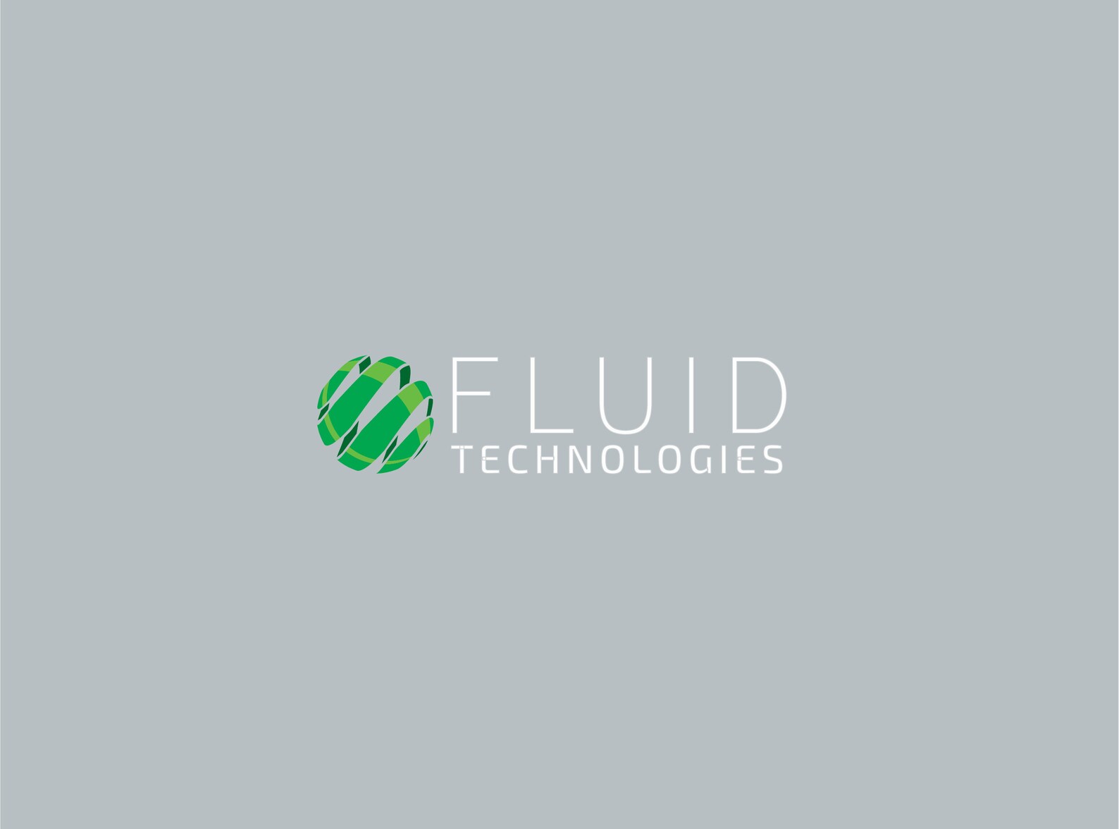 Fluid Technologies Earth LOGO, Connected Globe, Tech Startup, World ...