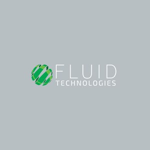 Fluid Technologies Earth LOGO, Connected Globe, Tech Startup, World ...