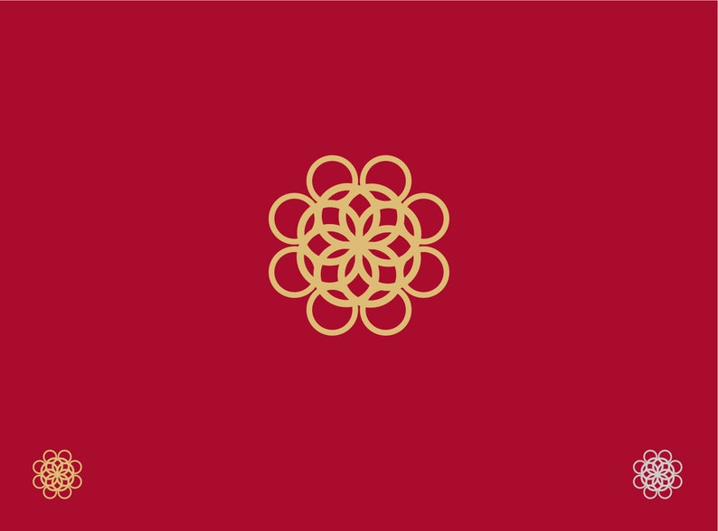 Lucky 8 Logo Chinese Number Eight Tradition Luck Fortune Prosperity ...