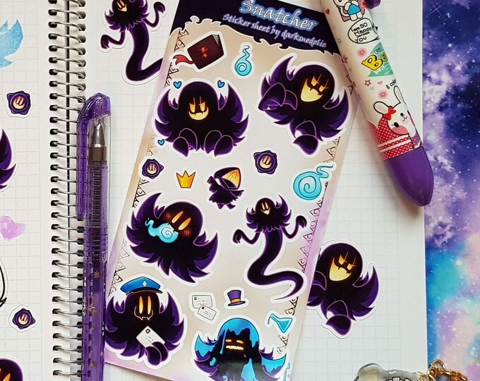 Snatcher Sticker Sheet - Etsy